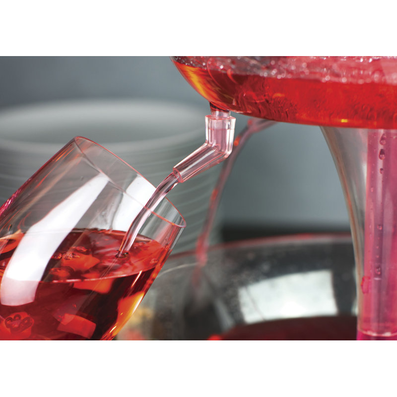 Nostalgia Retro 3-tier Lighted Party Fountain | Wayfair