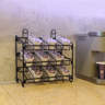 FixtureDisplays 3-Tier Countertop Wire Rack Cup, Coffee Pods, Bottle ...