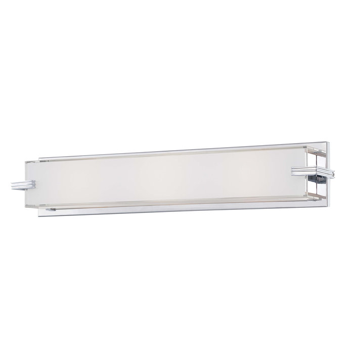 Brayden Studio® Chavarria 3 - Light Dimmable Bath Bar & Reviews | Wayfair