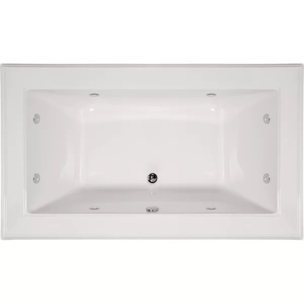 Hydro Systems Angel 72'' x 42'' Drop-In Acrylic Bathtub | Wayfair