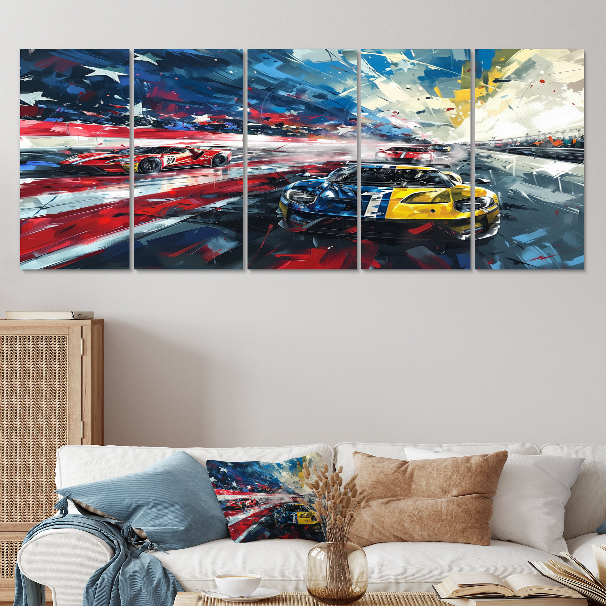 Williston Forge American Sports Car At The Race Track III - Race Tracks ...