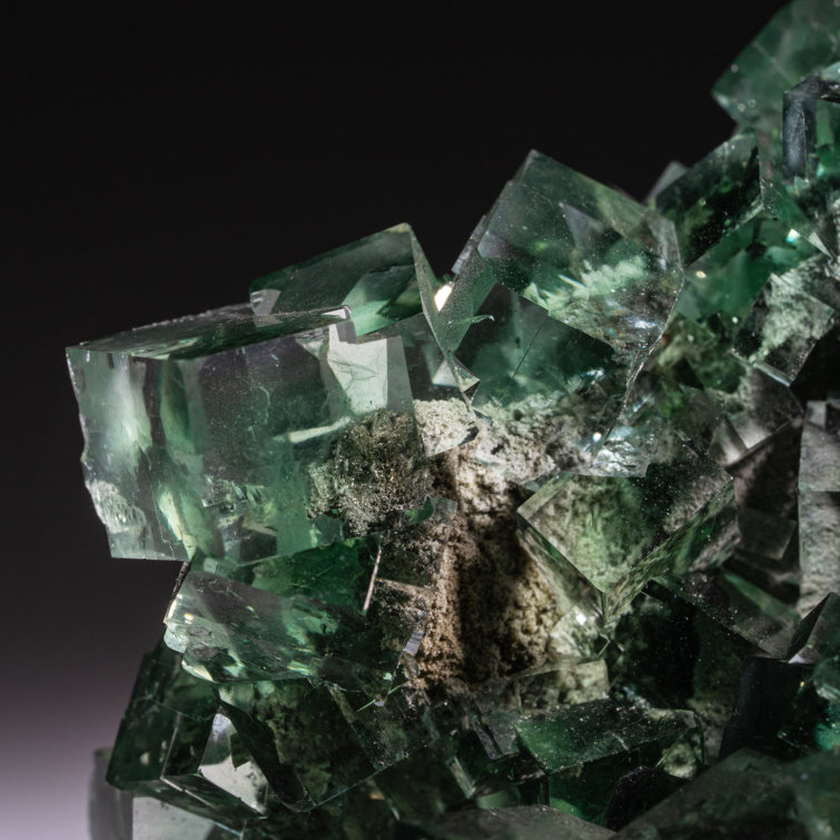 Astro Gallery of Gems Green Fluorite From Yaogangxian Mine, Nanling ...