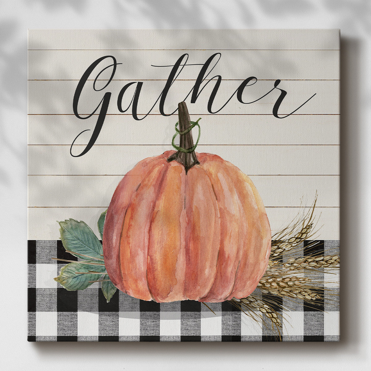 August Grove® Harvest Gather On Canvas Print | Wayfair