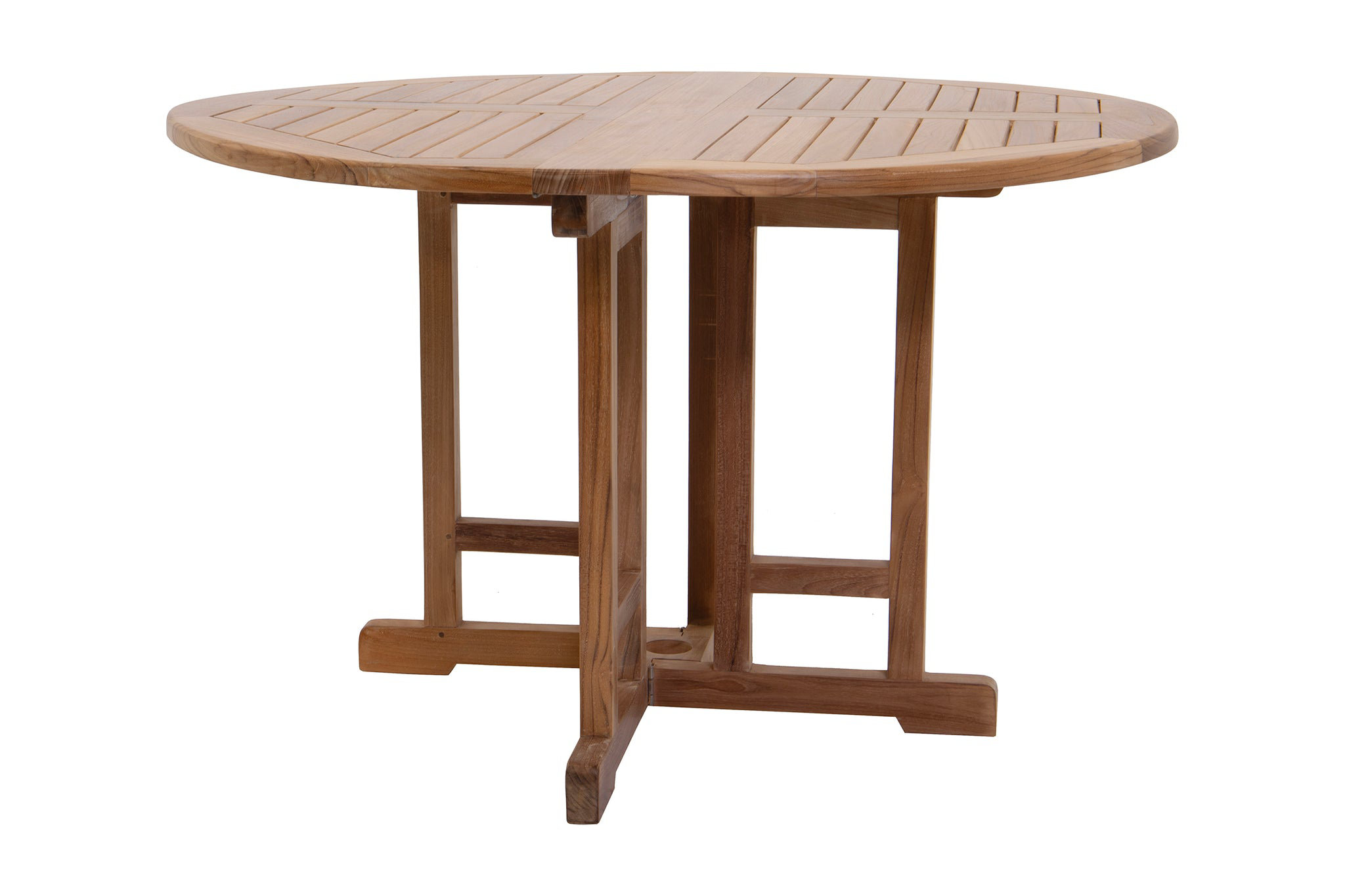 Loon Peak® Jamer Round 48'' Outdoor Dining Table | Wayfair