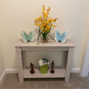 Greyleigh™ Fabric Orchid Arrangement in Vase & Reviews | Wayfair