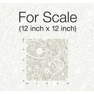 Red Barrel Studio® Leore Peel & Stick Paisley Roll & Reviews | Wayfair