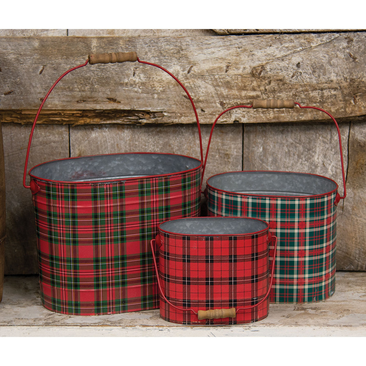 August Grove® Metal Bucket | Wayfair