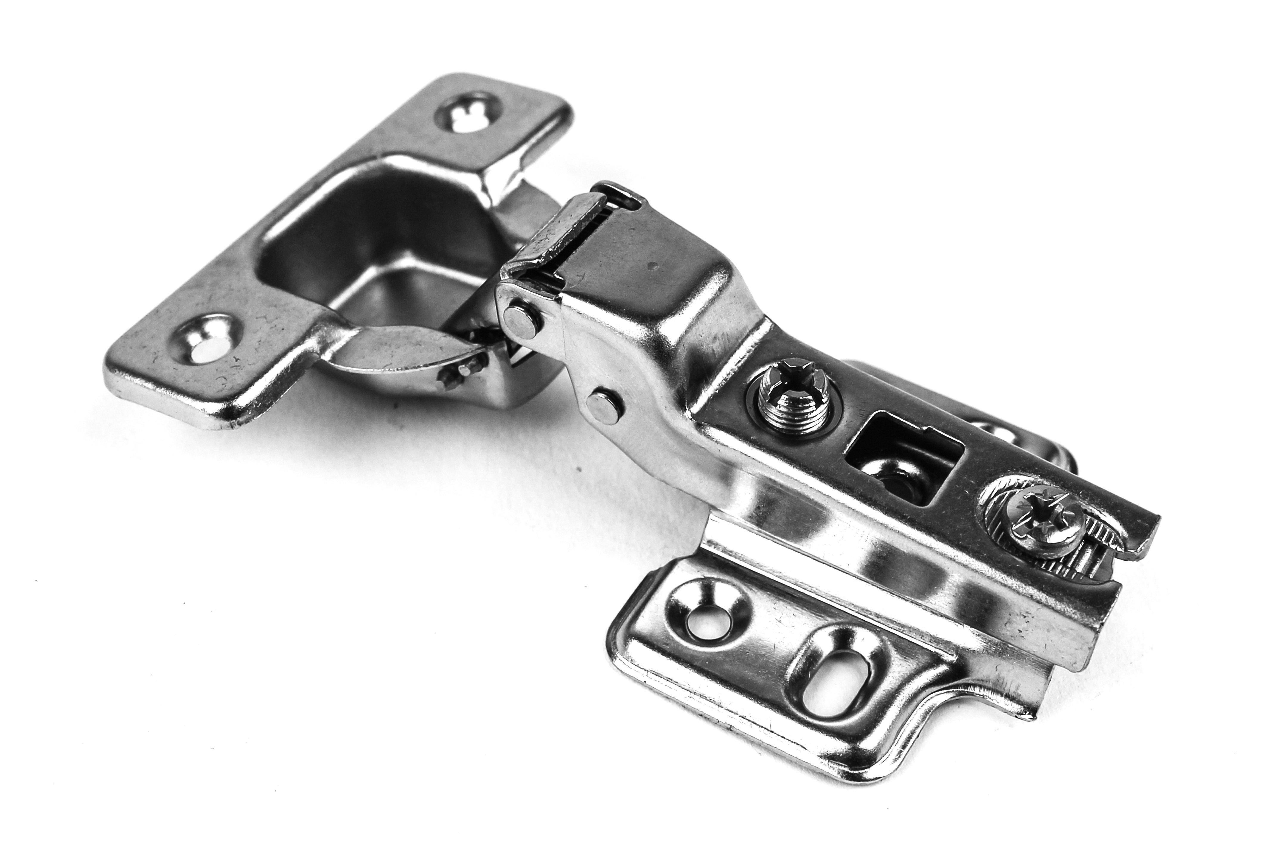 Berta 105 Degree Half Frameless Concealed Overlay Hinge | Wayfair