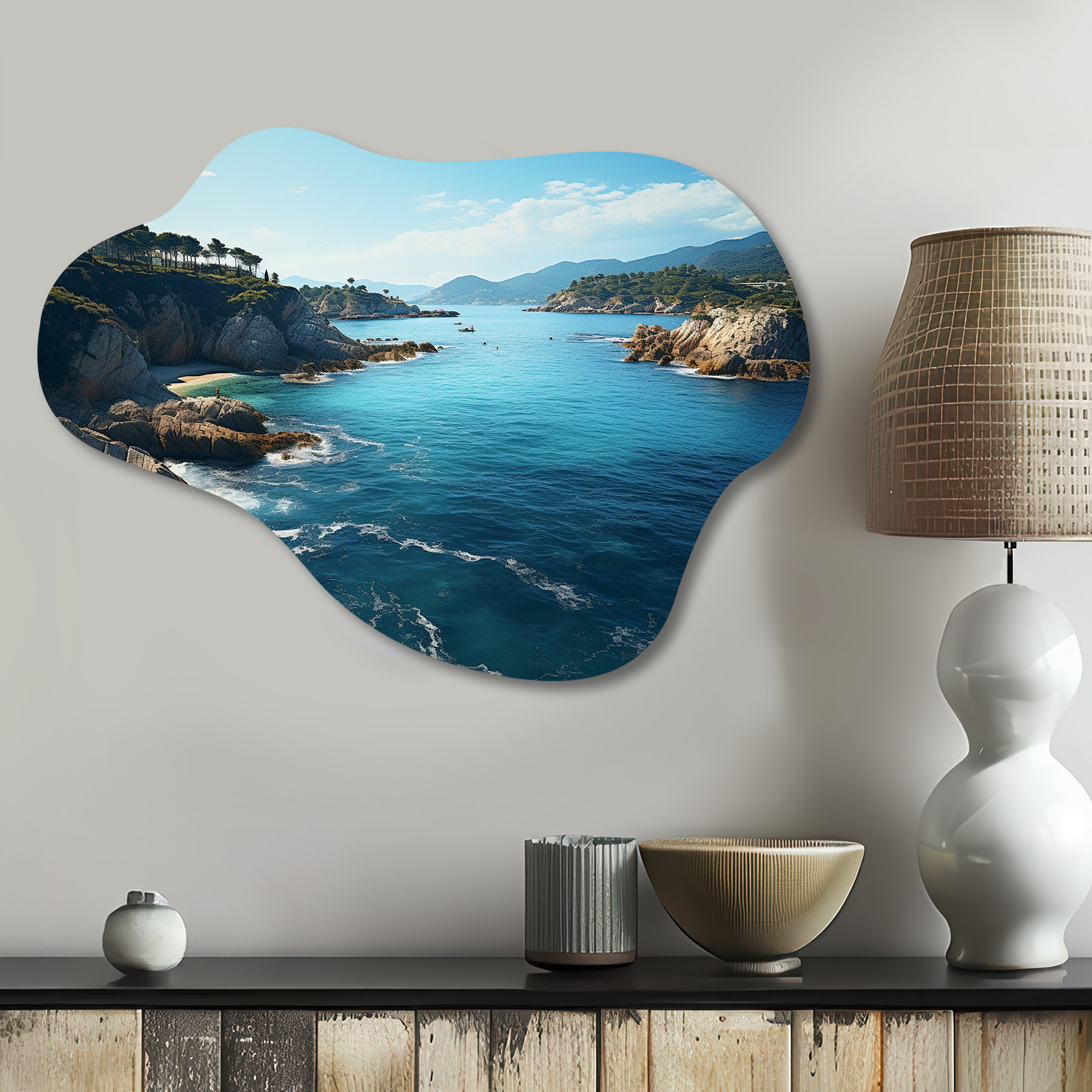 Brayden Studio® Italy Italian Riviera Reverie - Italy Cloud Shape ...