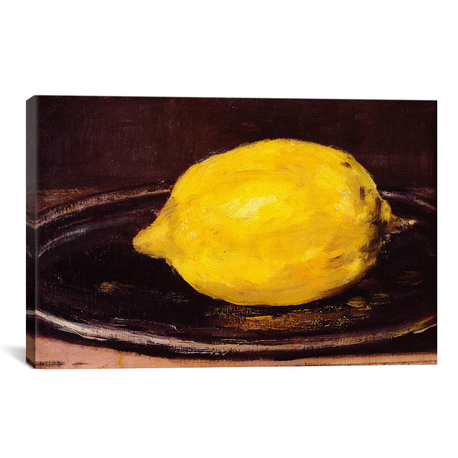 Vault W Artwork 'The Lemon' by Edouard Manet Painting Print on Wrapped ...