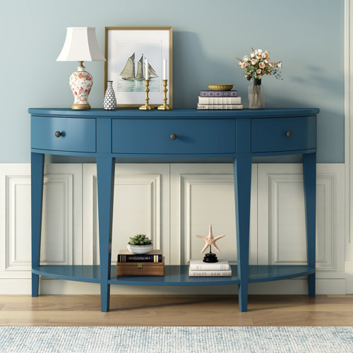 Half-Moon Console Tables You'll Love | Wayfair