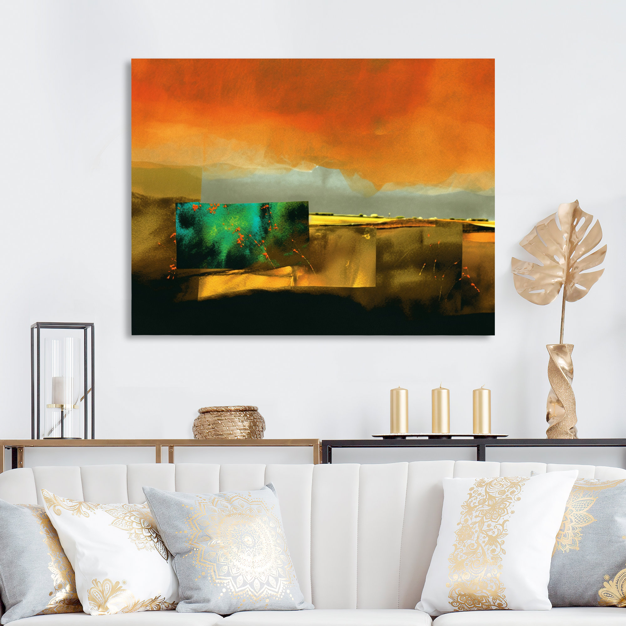 Wrought Studio Bliss Landscapes Of Forgotten Nostalgia I - Abstract ...