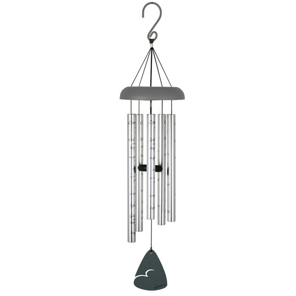 Carson Home Accents Sevillano Metal Religious & Spiritual Wind Chime ...