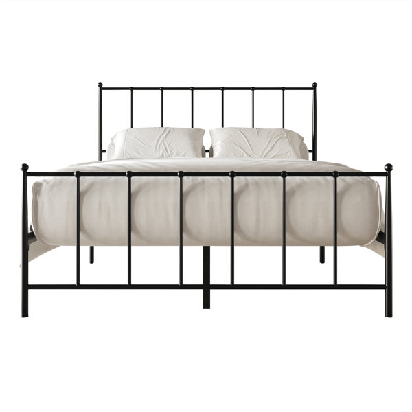 Ebern Designs Makaelyn Metal Open-Frame Bed & Reviews | Wayfair