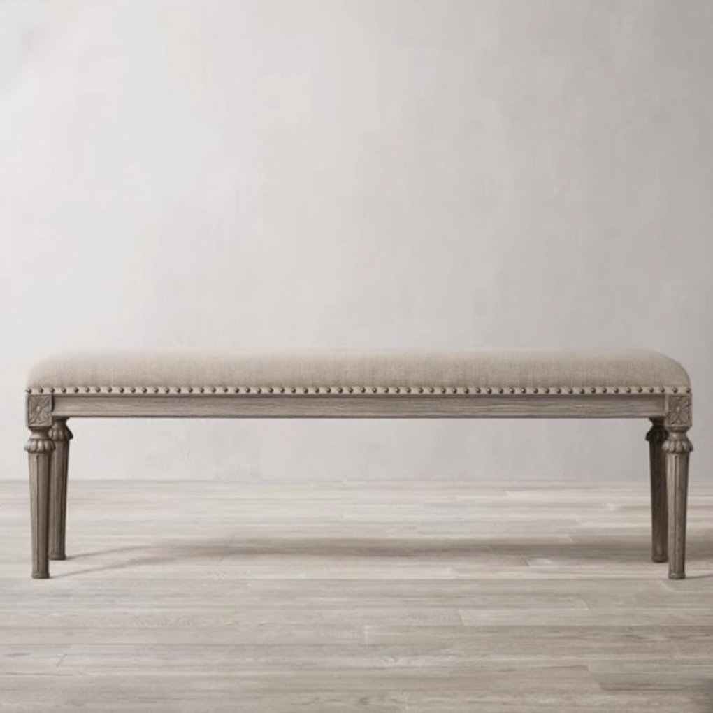 L Entrance Shoe Stool Vintage Solid Wooden Bedside Stool Shoeshine ...