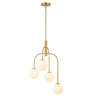 Mercer41 4/6 - Light Dimmable Sputnik Modern Linear Chandelier with ...