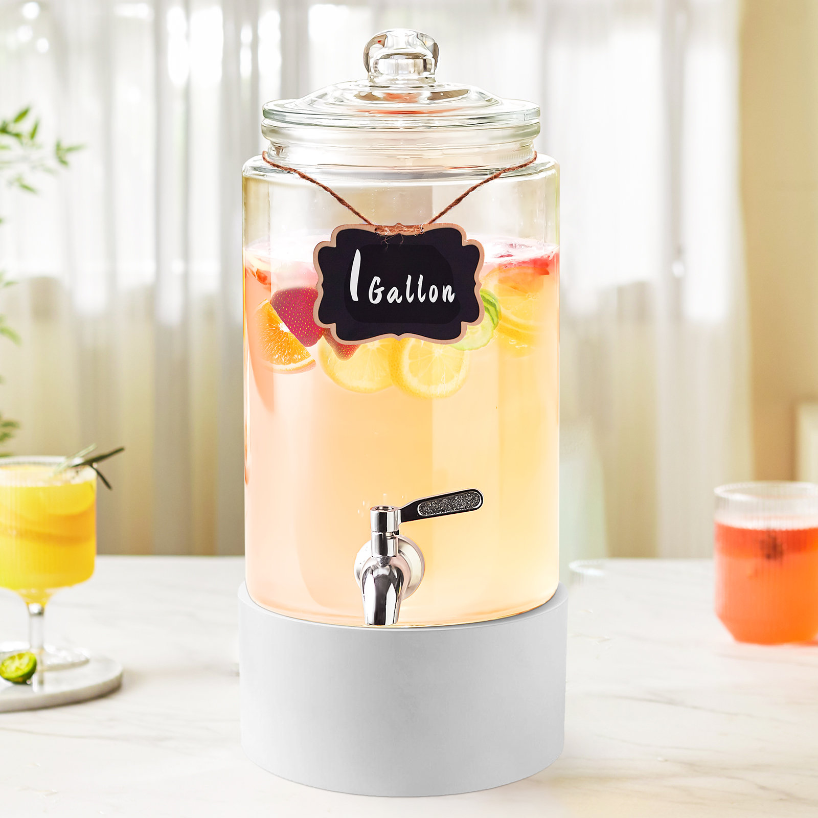 Ophelia & Co. Aurand 1oz. Glass Beverage Dispenser | Wayfair