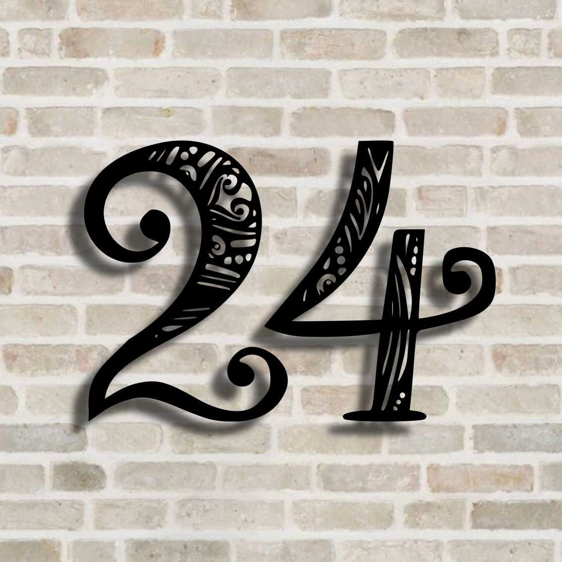 Bosfori Metal House Number | Wayfair