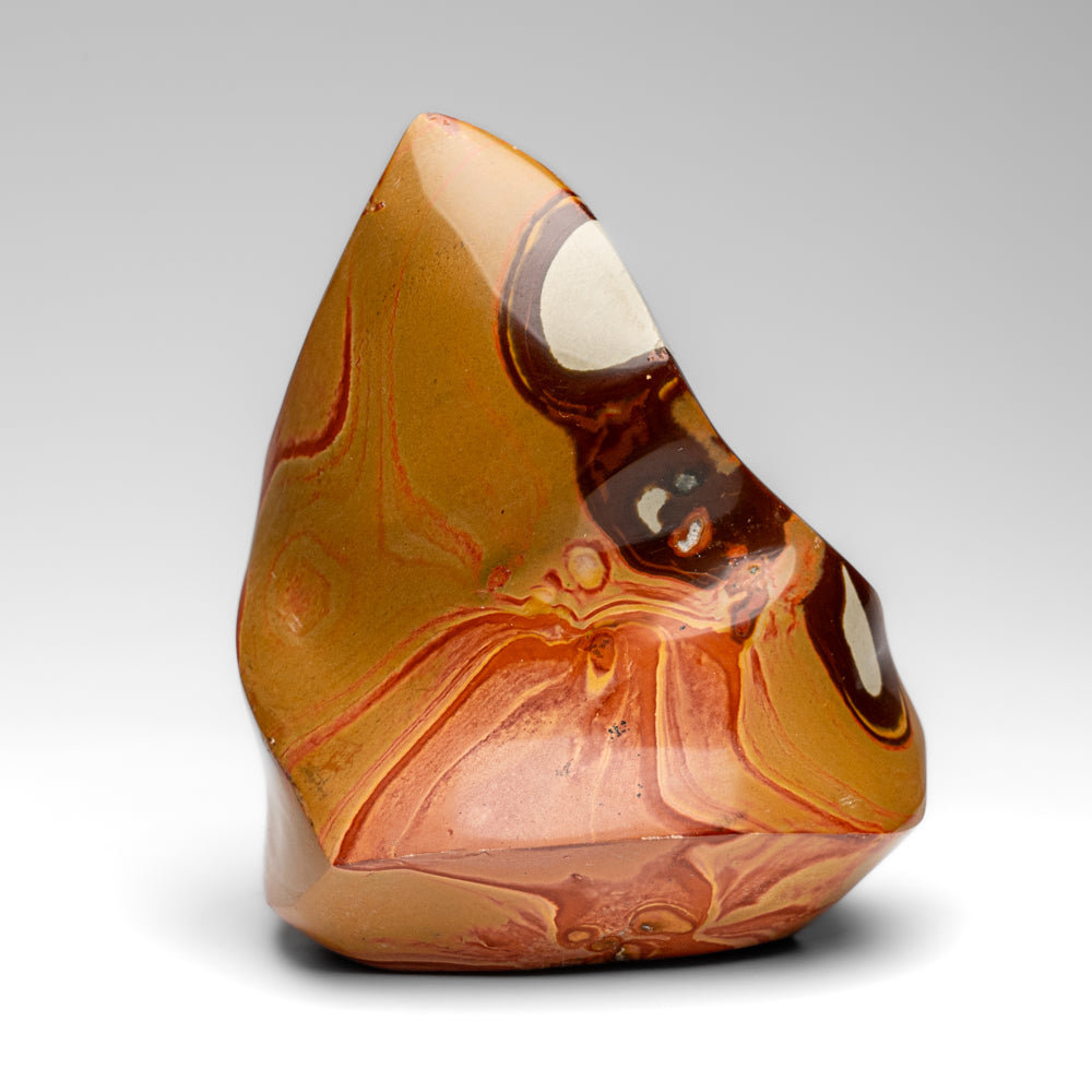 Astro Gallery of Gems Genuine Polished Polychrome Jasper Flame Freeform ...