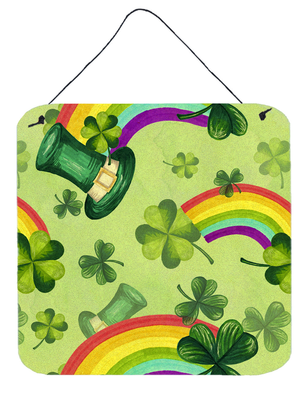 East Urban Home Watercolor St Patrick's Day Lucky Leprechaun Wall Décor ...