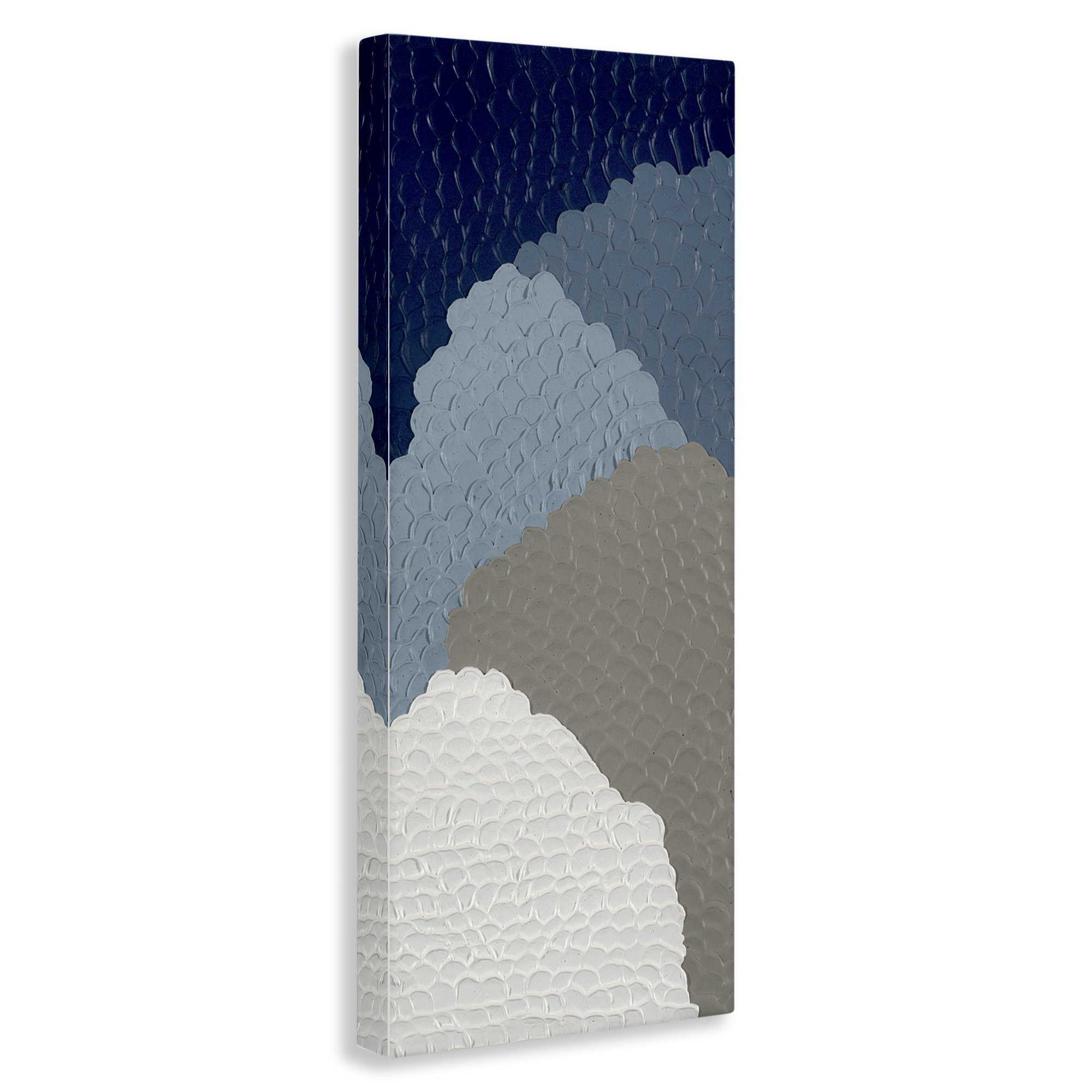 Wrought Studio™ Cascading Shapes Abstract Canvas Wall Art by Ben ...