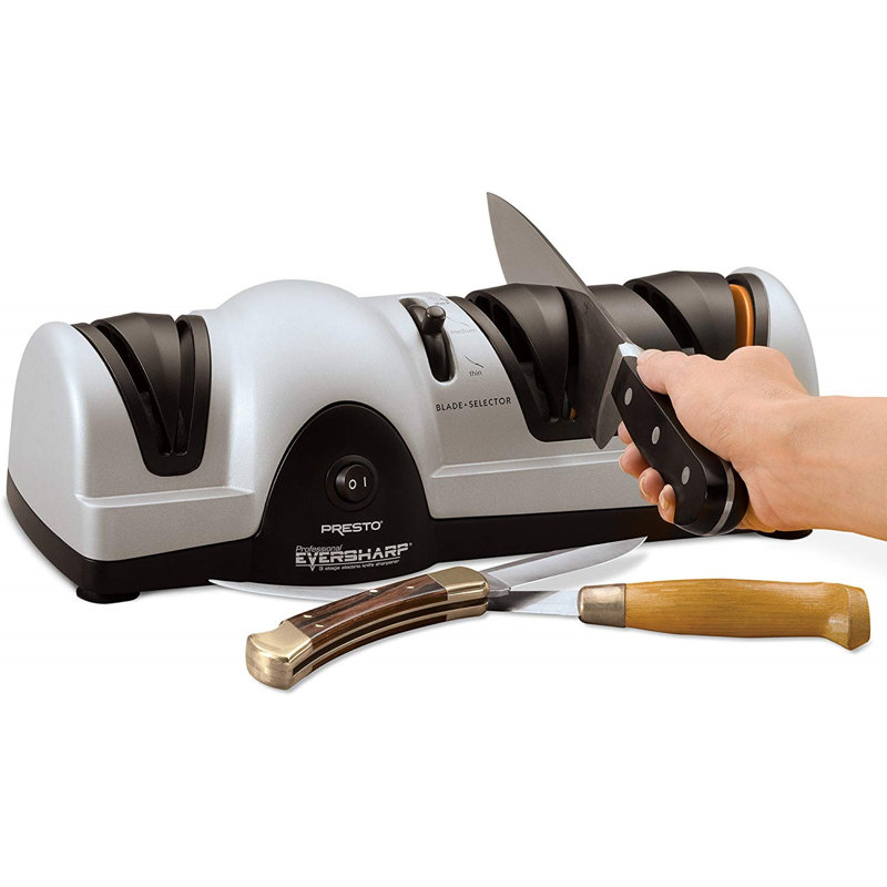 Presto Professional EverSharp* 3 stage Electric Knife Sharpener ...