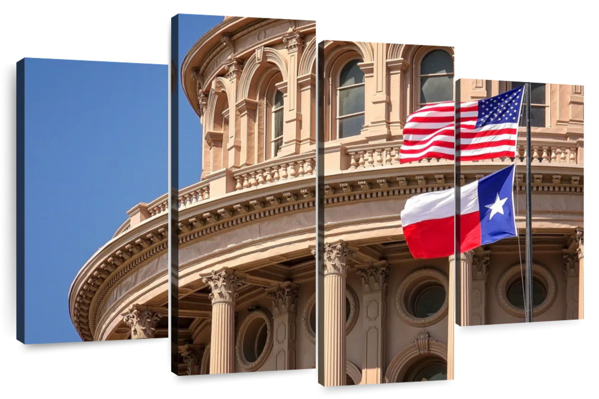 Elephant Stock Texas Capitol Flags | Wayfair