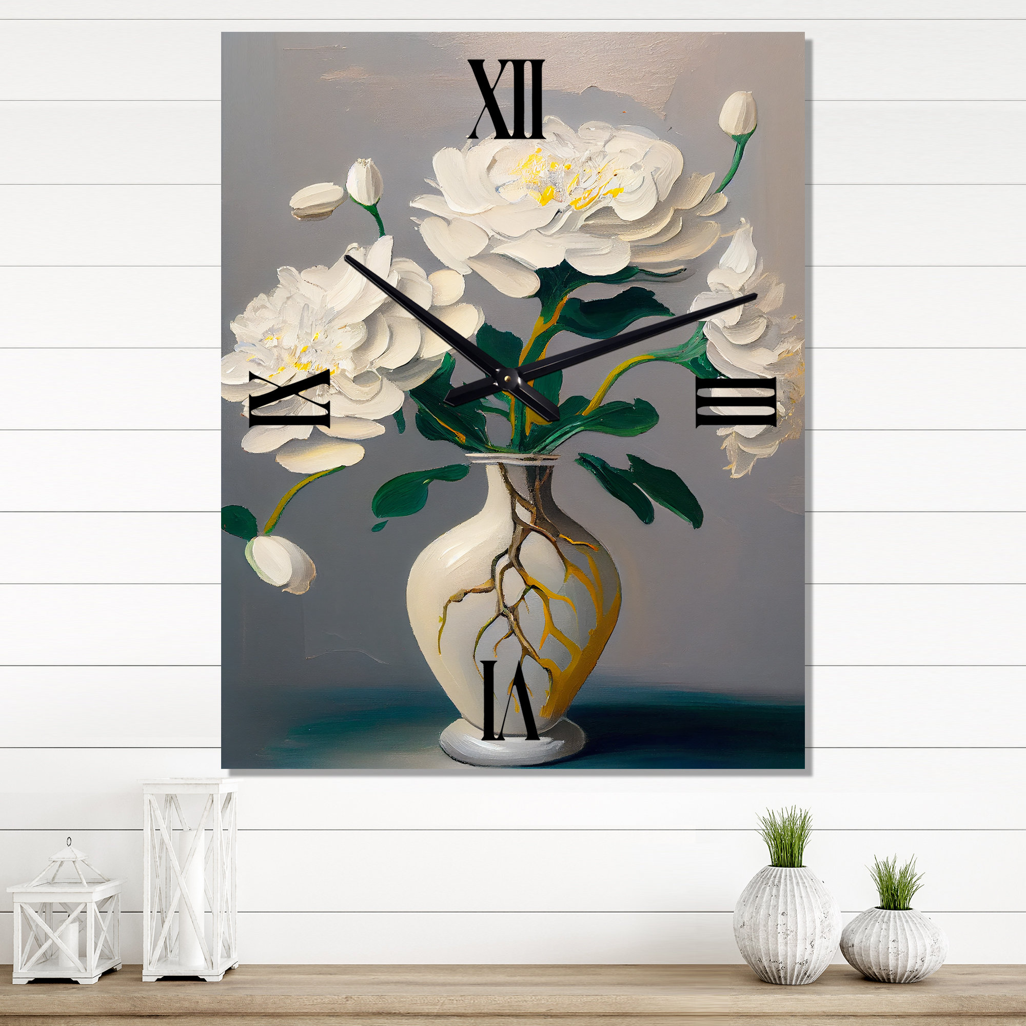 East Urban Home Jeiry Aluminum Wall Clock | Wayfair