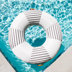 Comfort Research Big Joe Lux Ring Premium Pool Float, Cape Stripe ...