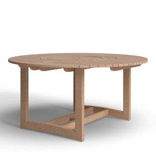 Farmhouse & Rustic Round Outdoor Dining Tables | Birch Lane