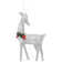 The Seasonal Aisle 6 Piece Mesh Christmas Reindeers Lighted Display Set ...