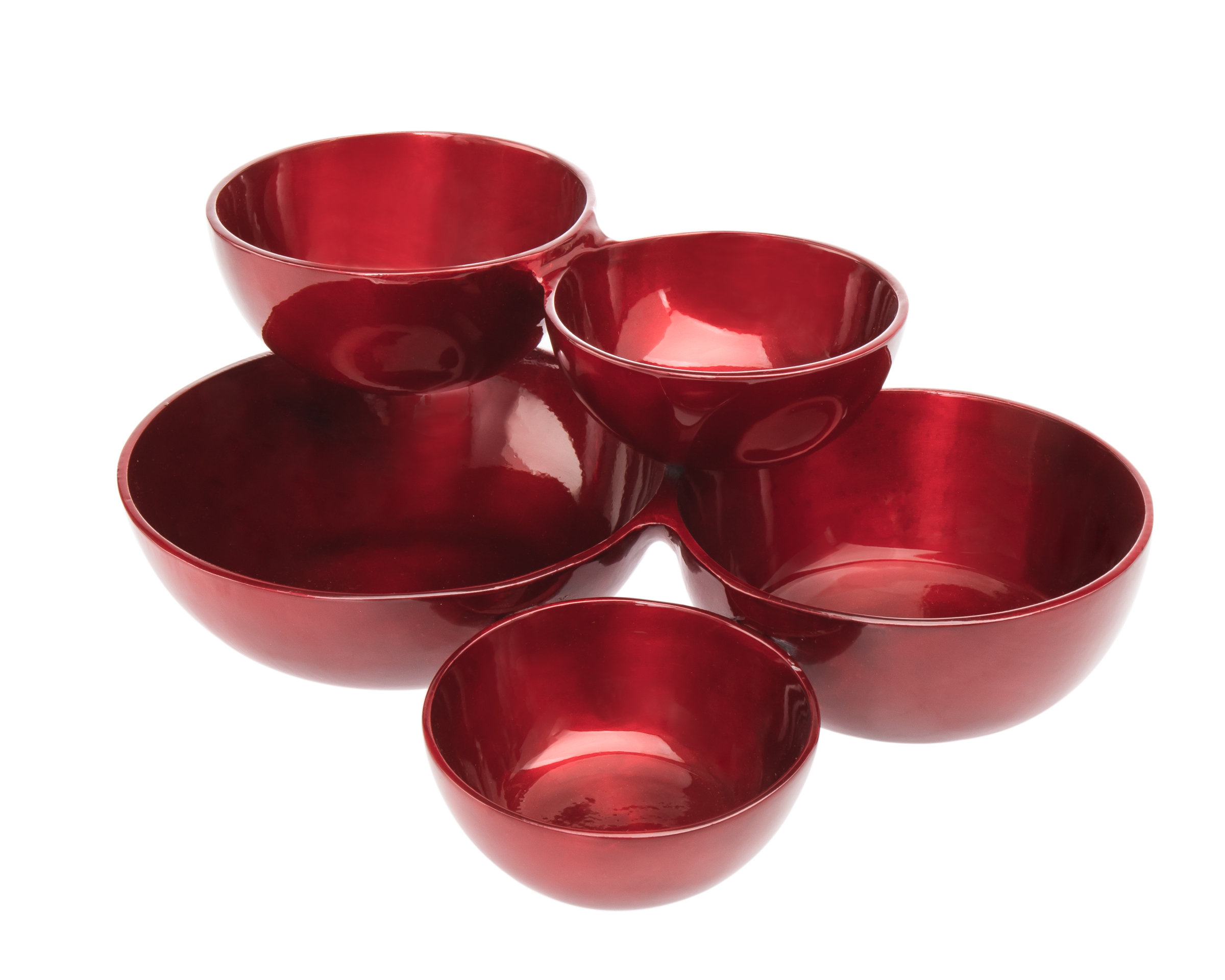 Godinger Silver Art Co Red Cluster Serving Bowl & Reviews - Wayfair Canada
