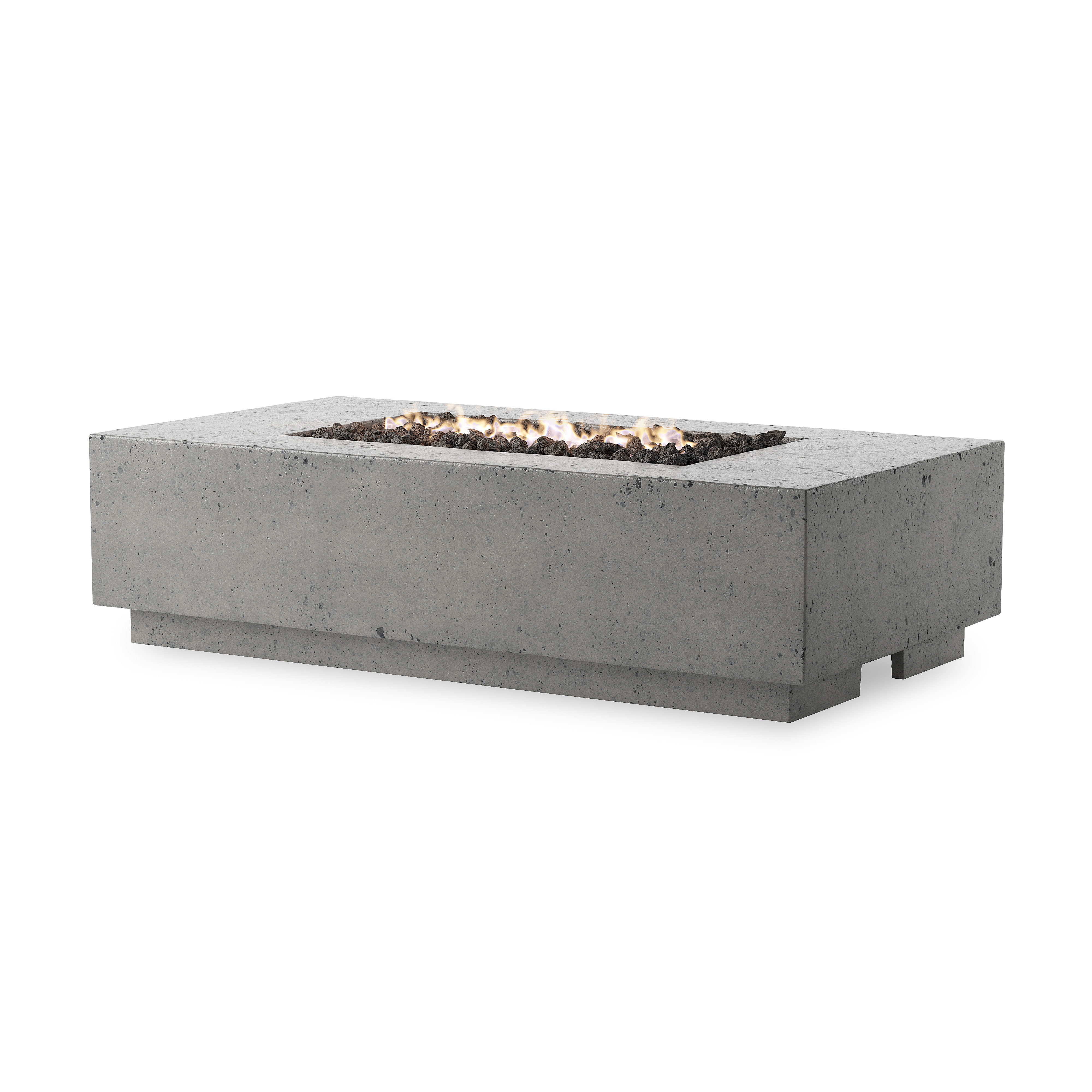 Four Hands Kenton Outdoor 60" Concrete Fire Pit Table | Perigold