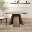 AllModern Lenore 53.1" Solid Wood Round Dining Table | AllModern