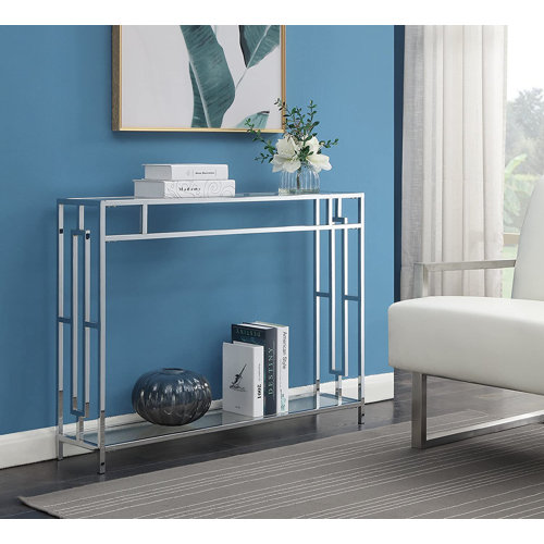 Chrome Console Tables You'll Love | Wayfair