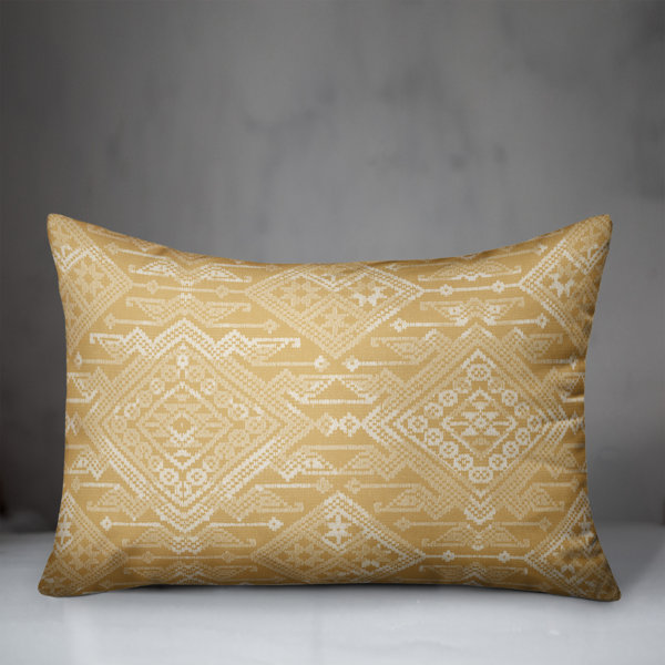 Designs Direct Creative Group Persian Gold Rectangular Pillow Cover ...