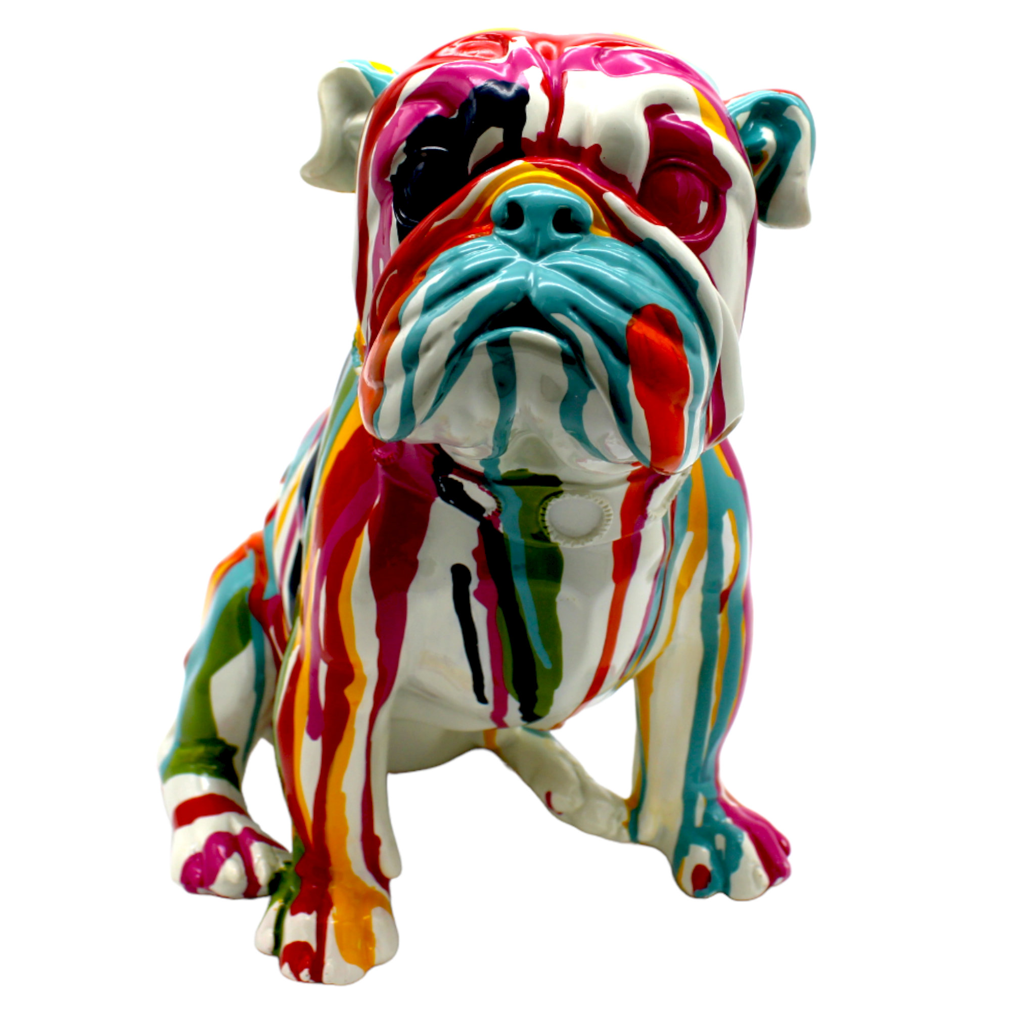 Red Barrel Studio® Bianeth Plus Sitting Graffiti French Bulldog ...