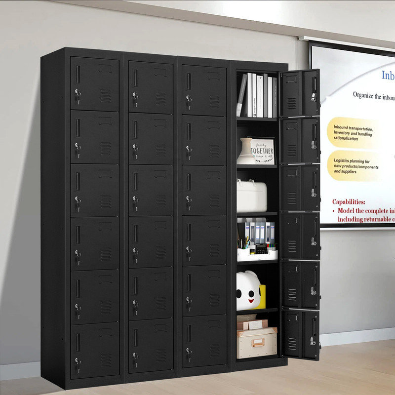 SUNCROWN 6 - Tier 6 - Section 17" Wide Gym Locker | Wayfair