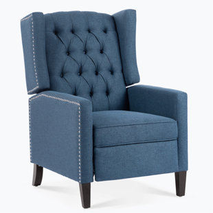 Blue Wingback Accent Chairs You'll Love | Wayfair