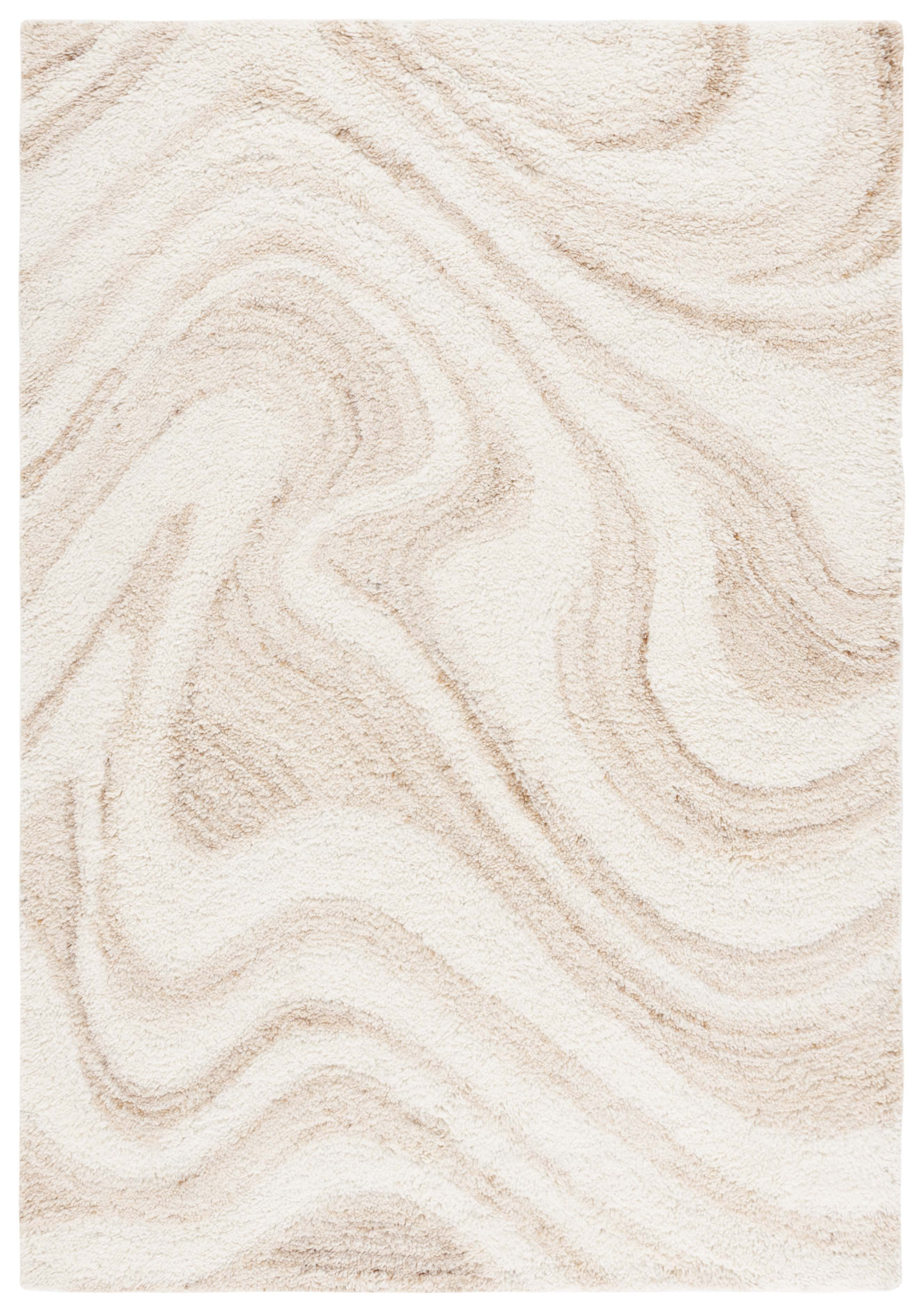 Brayden Studio® Goldina 227 Hand Tufted Wool/Recycled Cotton Abstract ...