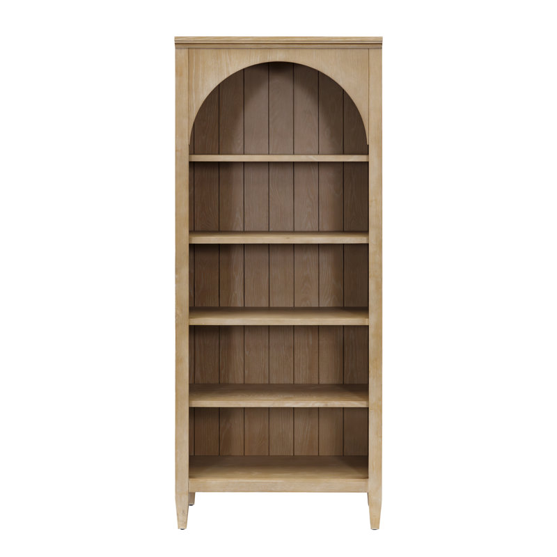 Birch Lane™ Gayle 78" H x 96" W Library Bookcase | Wayfair