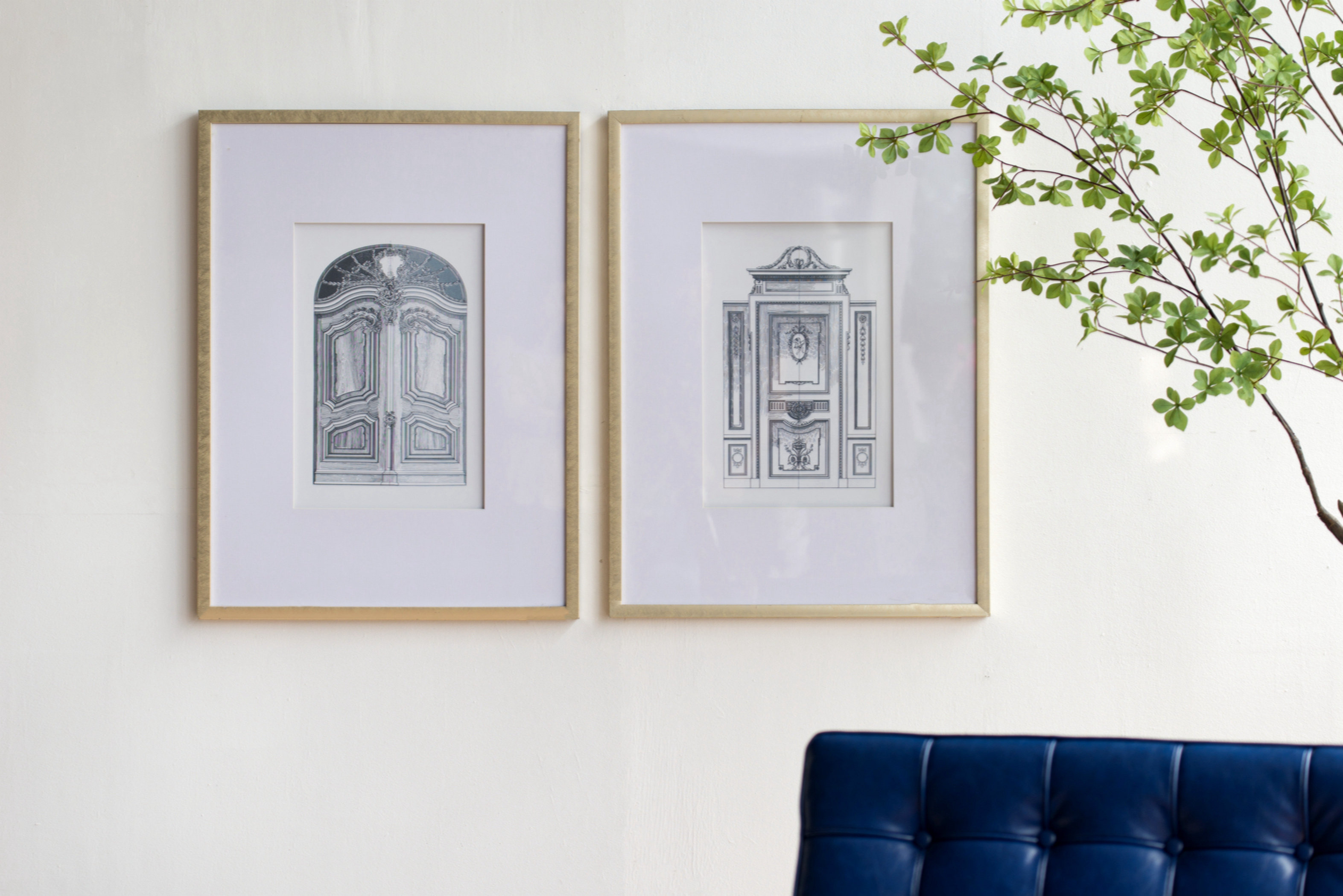 Alcott Hill® Fake Pencil Architectual - 2 Piece Single Picture Frame ...
