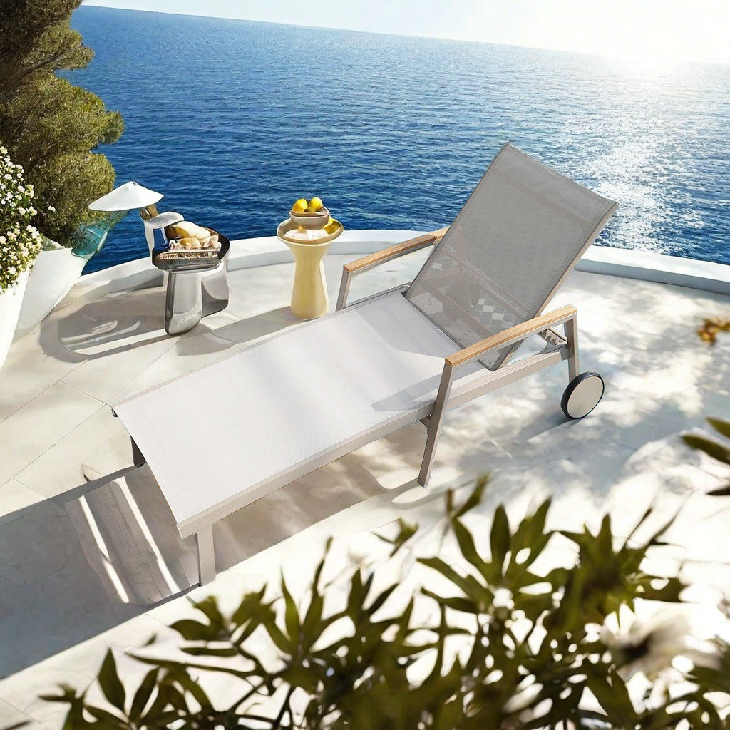 Elegant Home Furnishings.s Adjustable Outdoor Chaise Lounge Outdoor ...