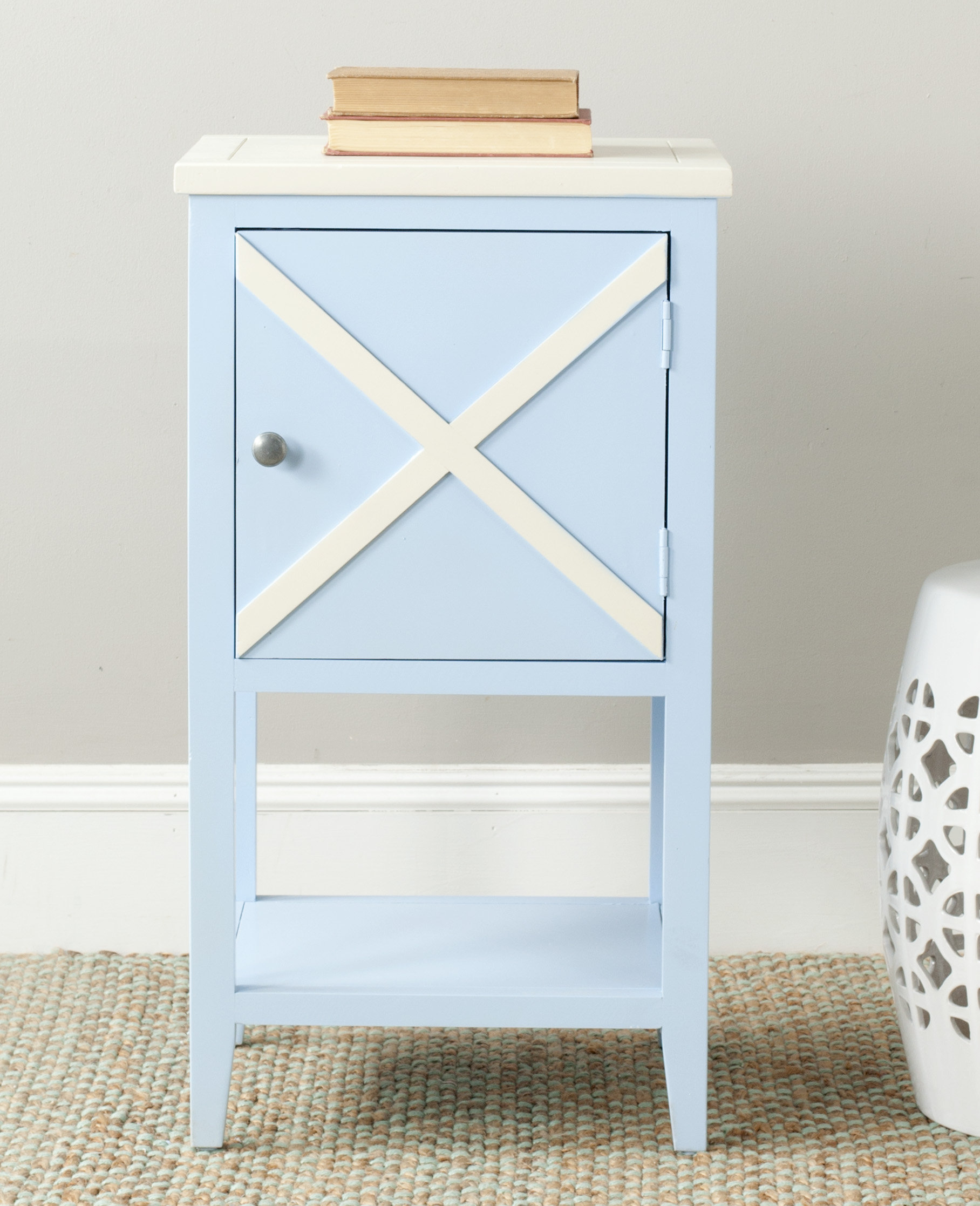 Highland Dunes Jenny Solid Wood End Table with Storage & Reviews ...