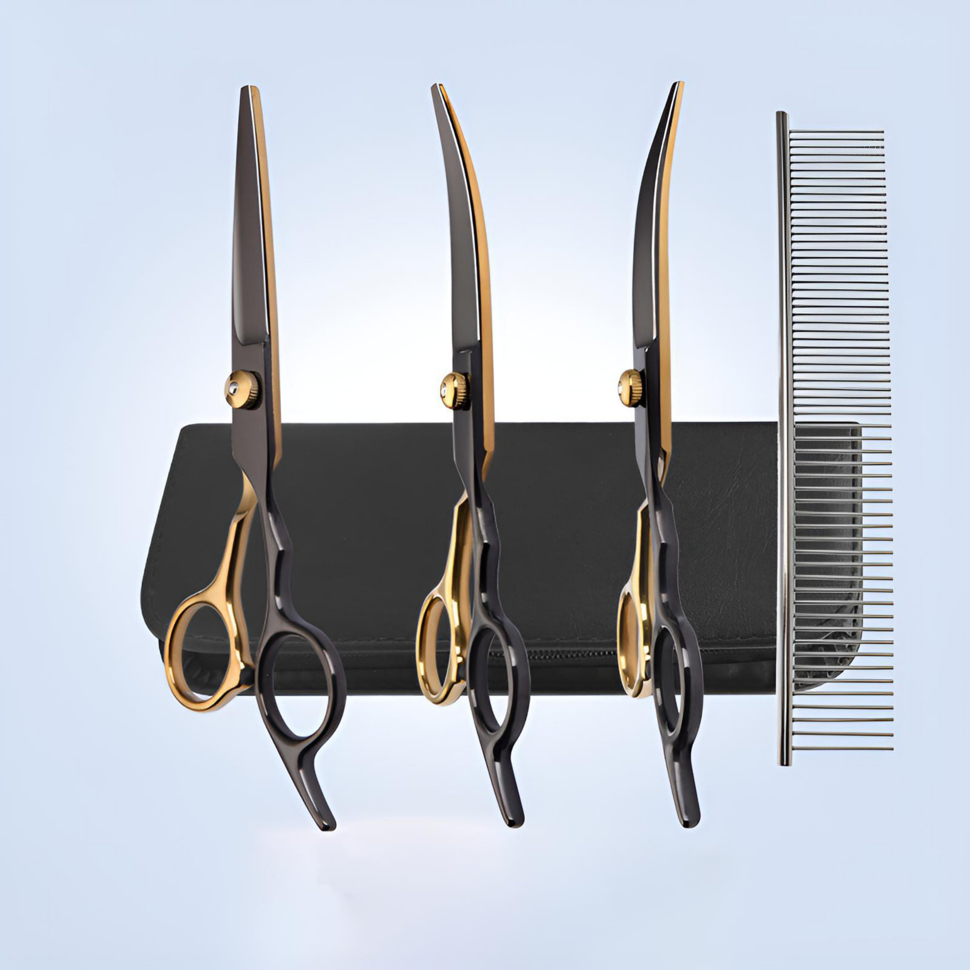 NUODA Straight Cut, Up Bend, Down Bend, Bag, Steel Comb, Professional ...