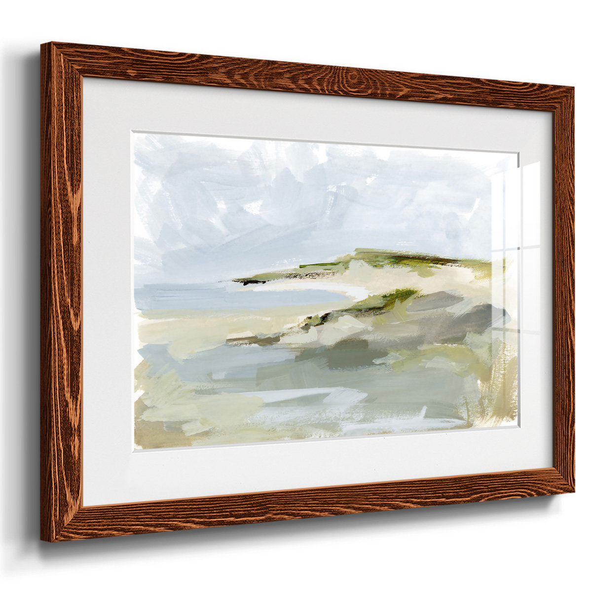 Ivy Bronx Sea Cove Impression I Framed On Paper Print | Wayfair