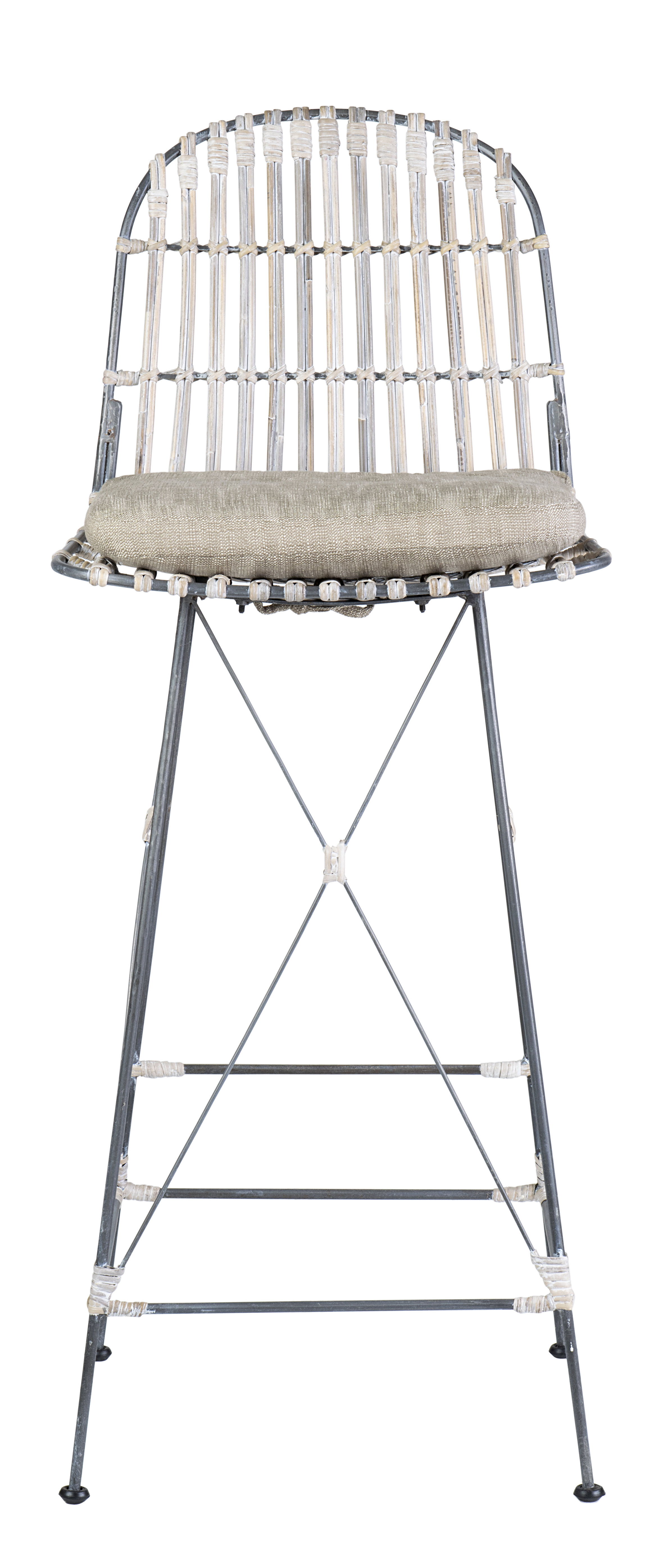 Dakota Fields Hiltz Counter Stool with Metal Frame & Reviews | Wayfair