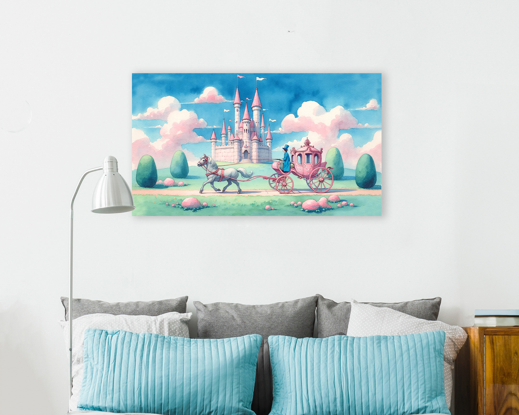 Gemma Violet " Fairy Tale Arrival: Enchanted Castle And Carriage ...