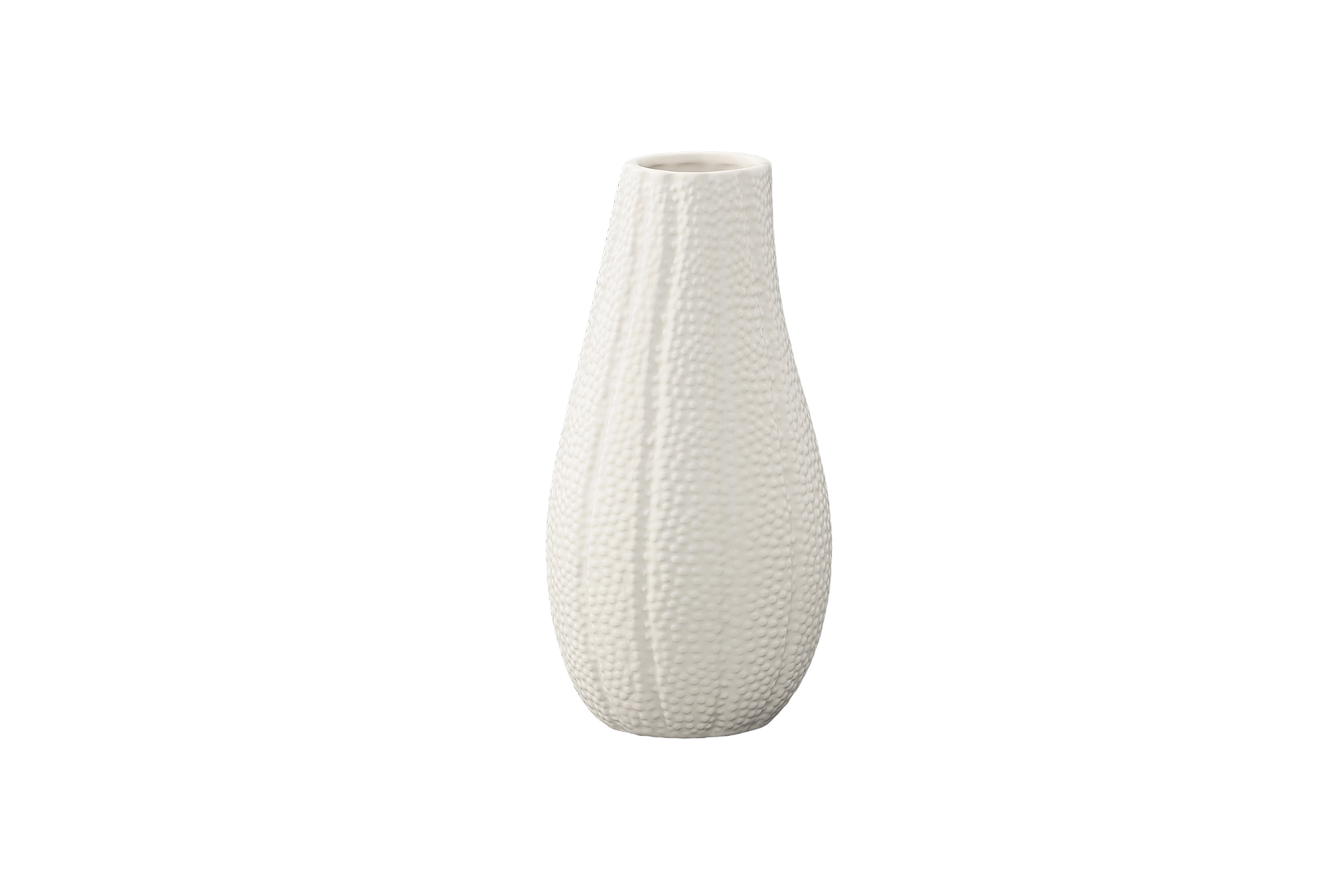Ebern Designs Ceramic Vase Matte Finish White | Wayfair