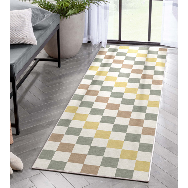 Well Woven Apollo Geometric Machine Woven Polyester Area Rug in ...